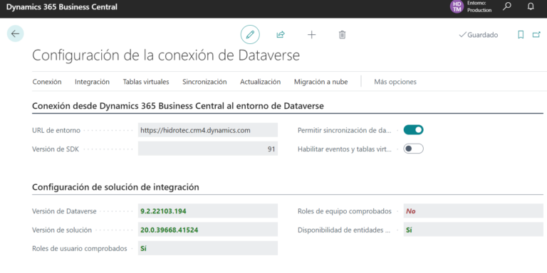 Microsoft Dataverse para integración entre Business Central y Dynamics ...