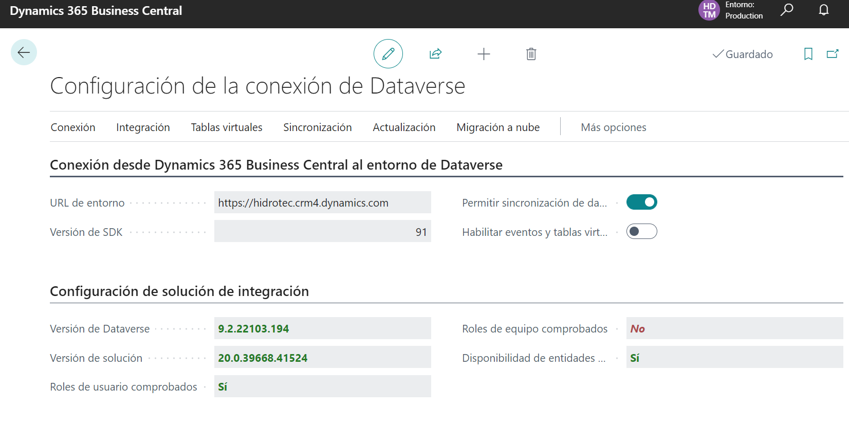 Microsoft Dataverse para integración entre Business Central y Dynamics ...