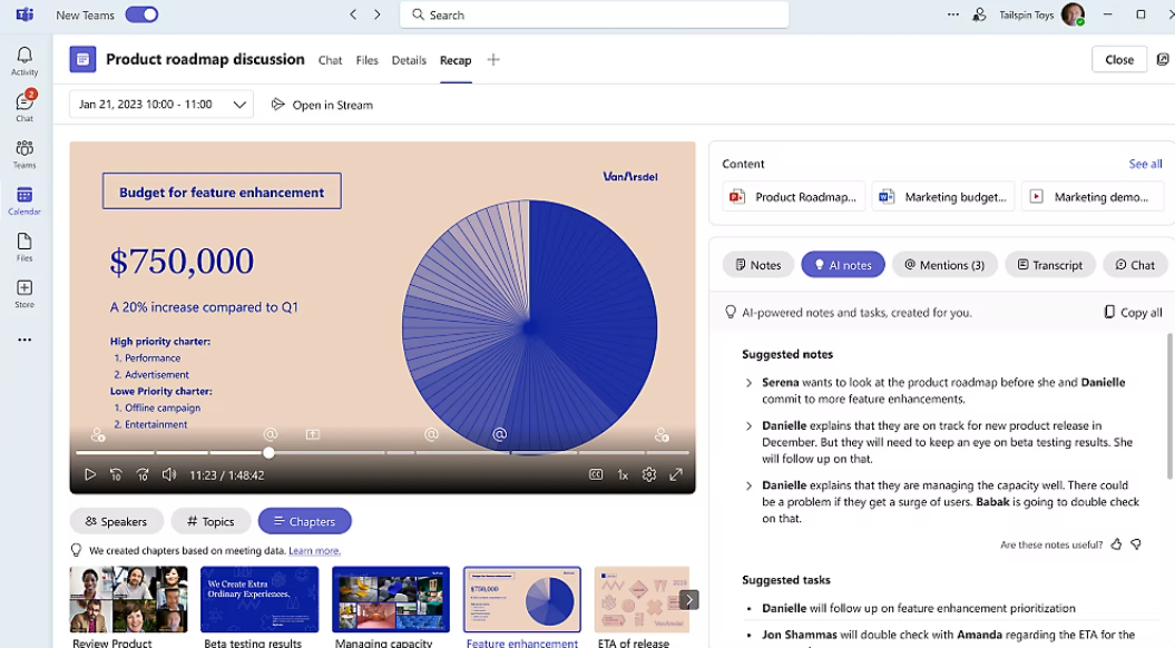 Teams Premium: la Inteligencia Artificial acaba con la eterna gestión de las reuniones | La ...
